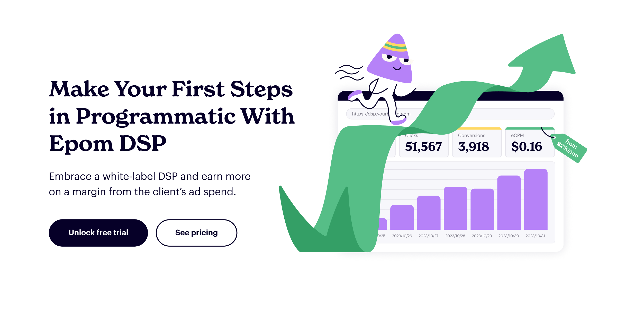 Epom White-Label DSP to Triple Your Programmatic Performance